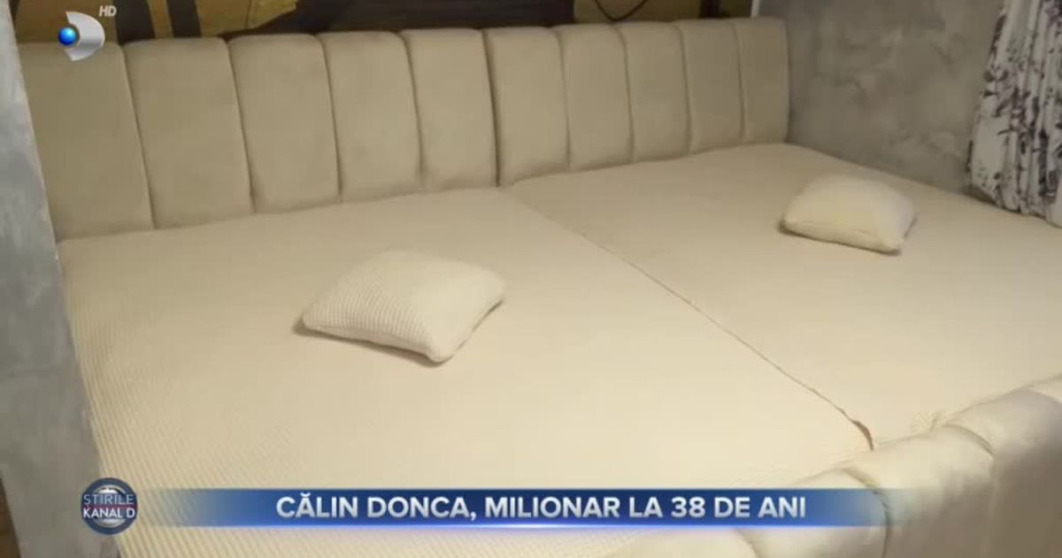 Călin Donca, milionar la 38 de ani - Stirile Kanal D