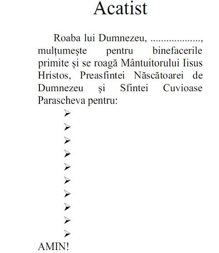 Cum se scrie un pomelnic pentru Sfânta Parascheva? - Stirile Kanal D