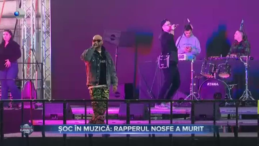 Șoc în muzică - Rapperul Nosfe a murit - Stirile Kanal D