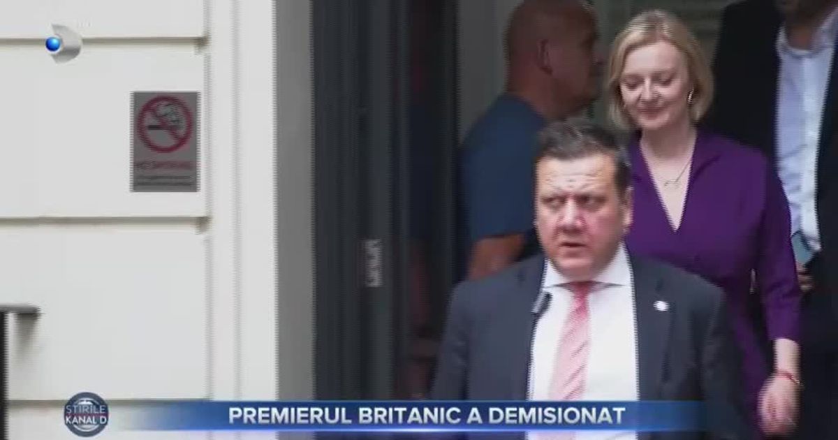 Premierul britanic a demisionat - Stirile Kanal D