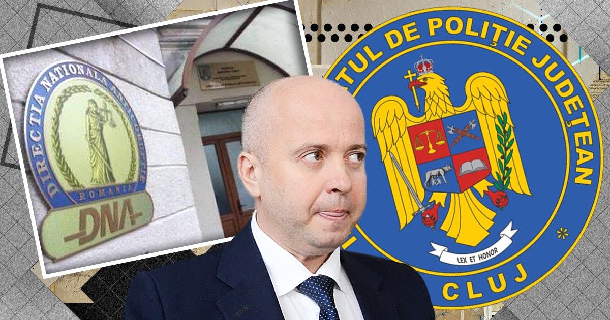 Fostul șef al IPJ Cluj, Mircea Rus, reținut de procurorii DNA pentru ...