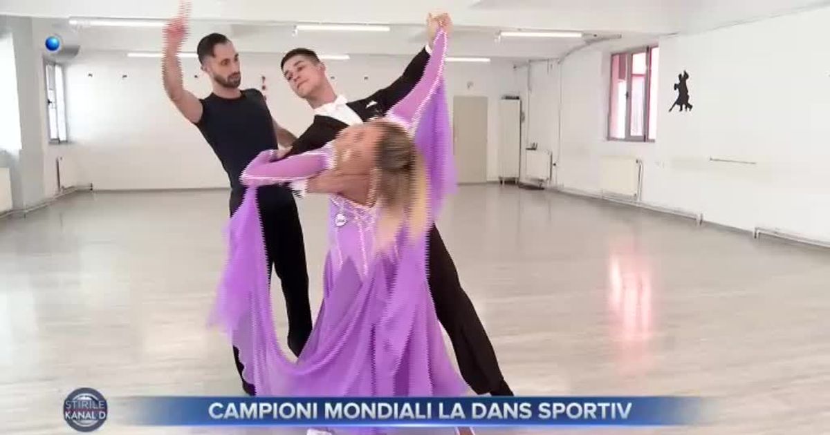 Campioni mondiali la dans sportiv - Stirile Kanal D