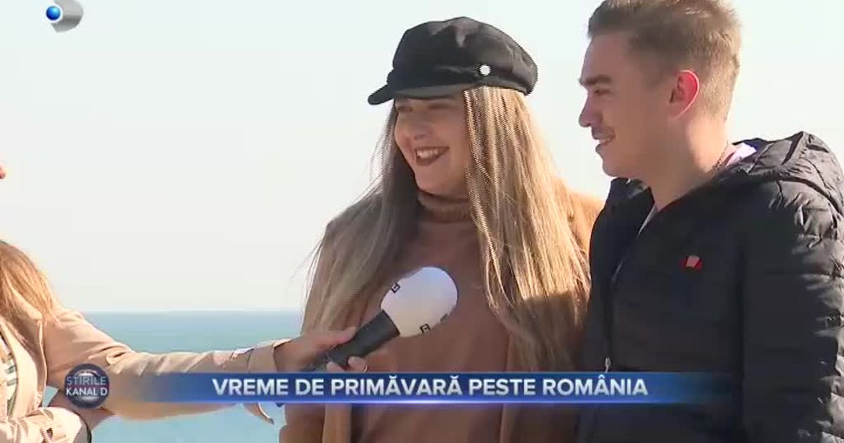 Vreme de primavara peste Romania - Stirile Kanal D