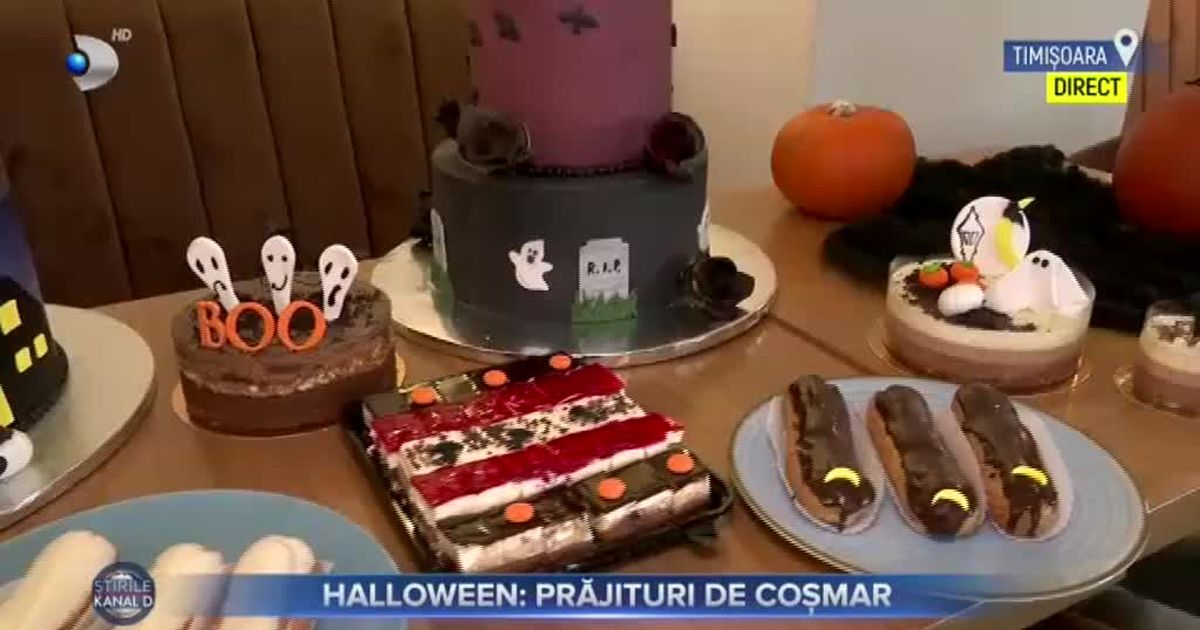 Halloween - prăjituri de coșmar - Stirile Kanal D