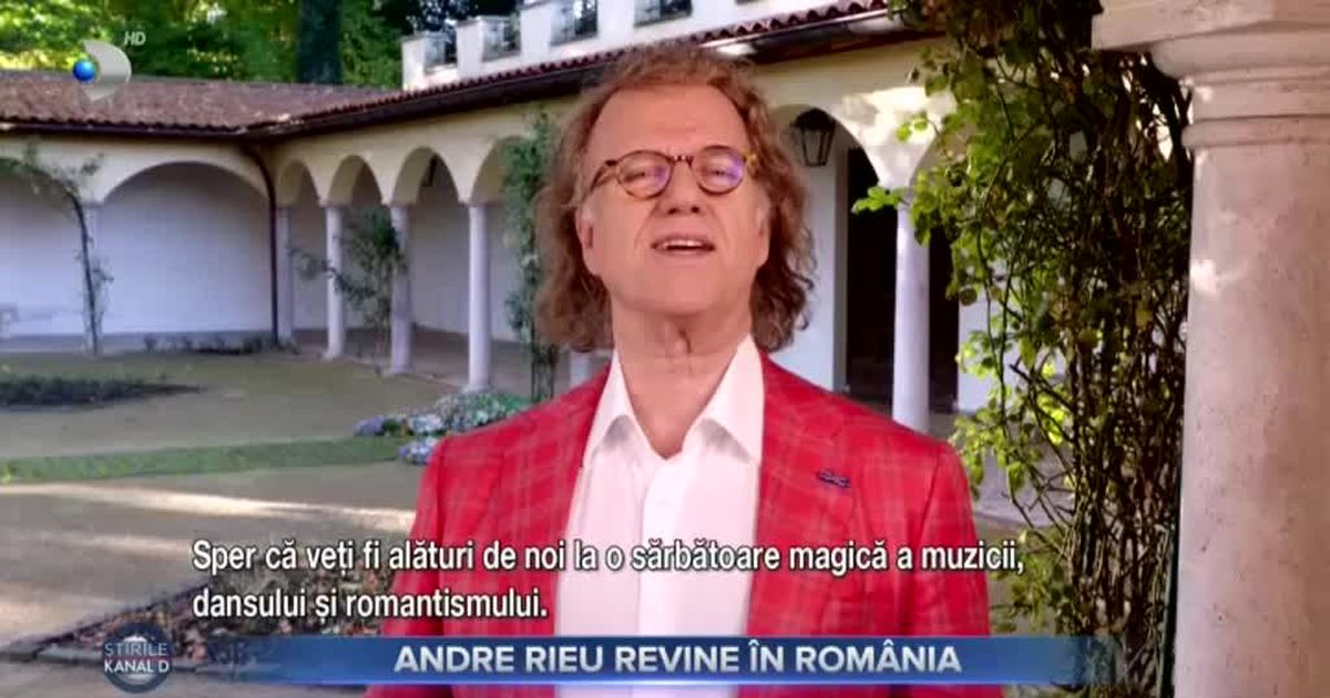 Andre Rieu revine în România - Stirile Kanal D