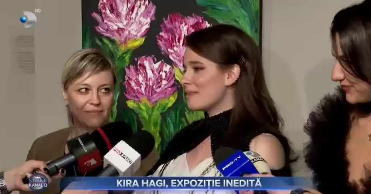 Kira Hagi, expoziție inedită - Stirile Kanal D