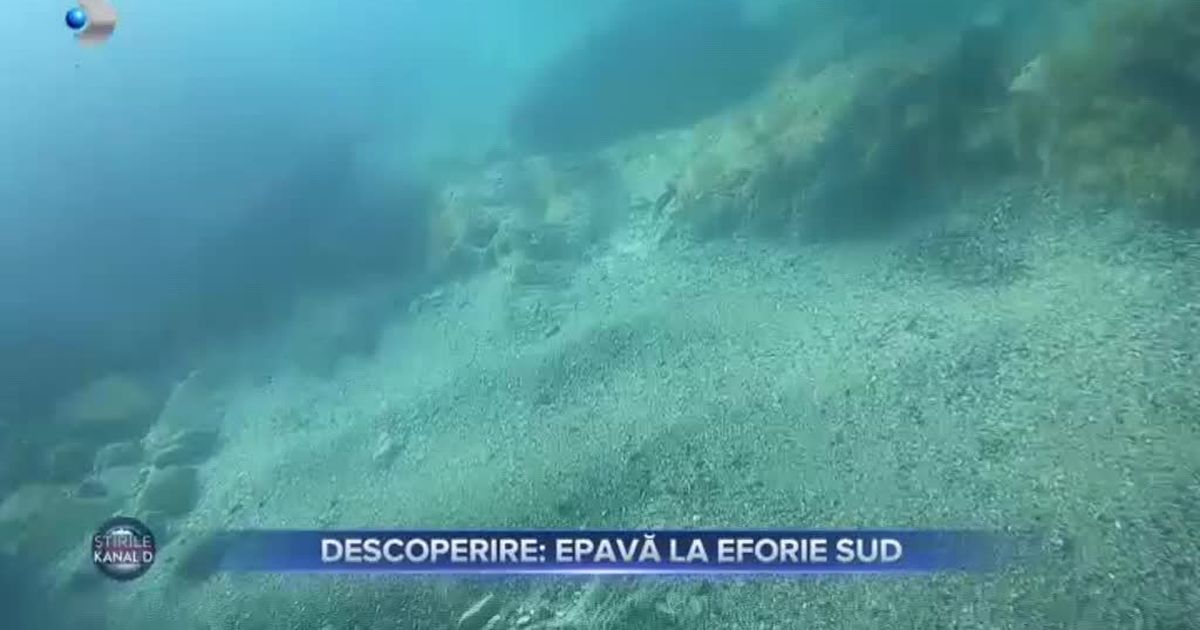Descoperire - epavă la Eforie Sud - Stirile Kanal D