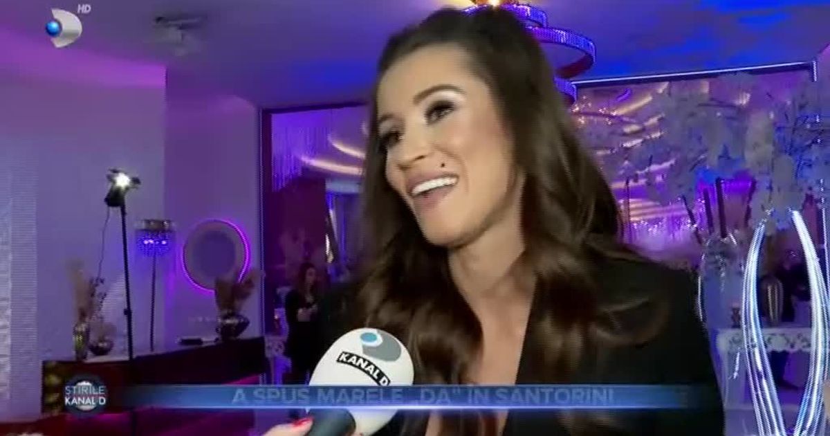 Ana Maria Barnoschi, pregătiri de nuntă - Stirile Kanal D