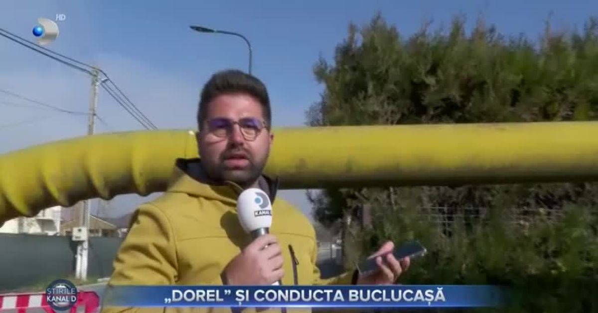 ”Dorel” și conducta buclucașă - Stirile Kanal D