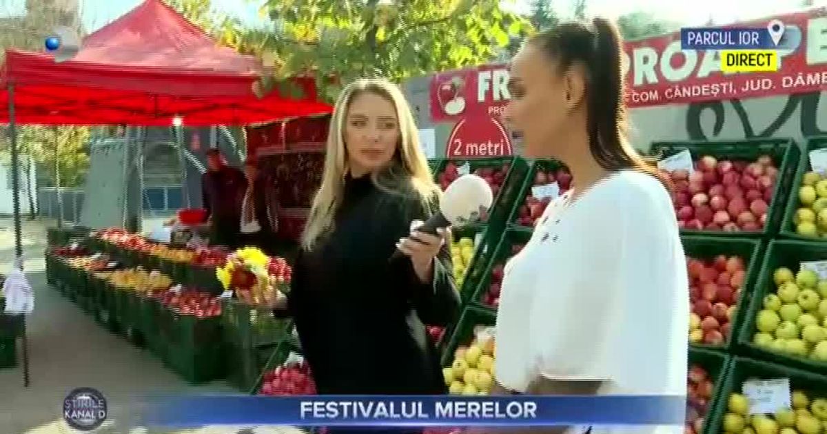 Festivalul merelor - Stirile Kanal D
