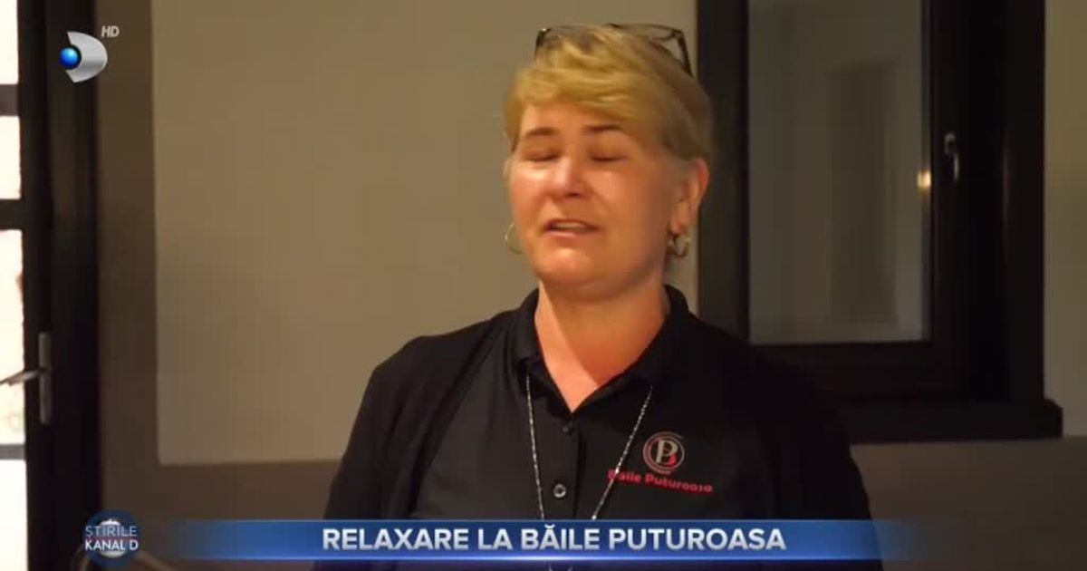 Relaxare la Băile Puturoasa - Stirile Kanal D