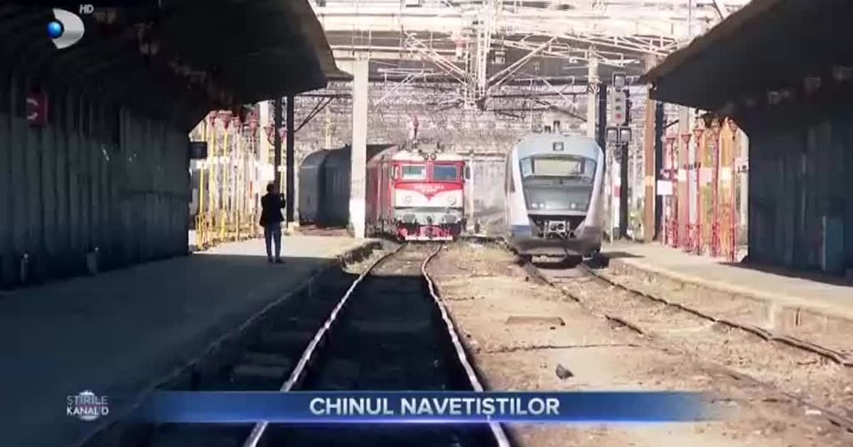 Chinul navetiștilor - Stirile Kanal D