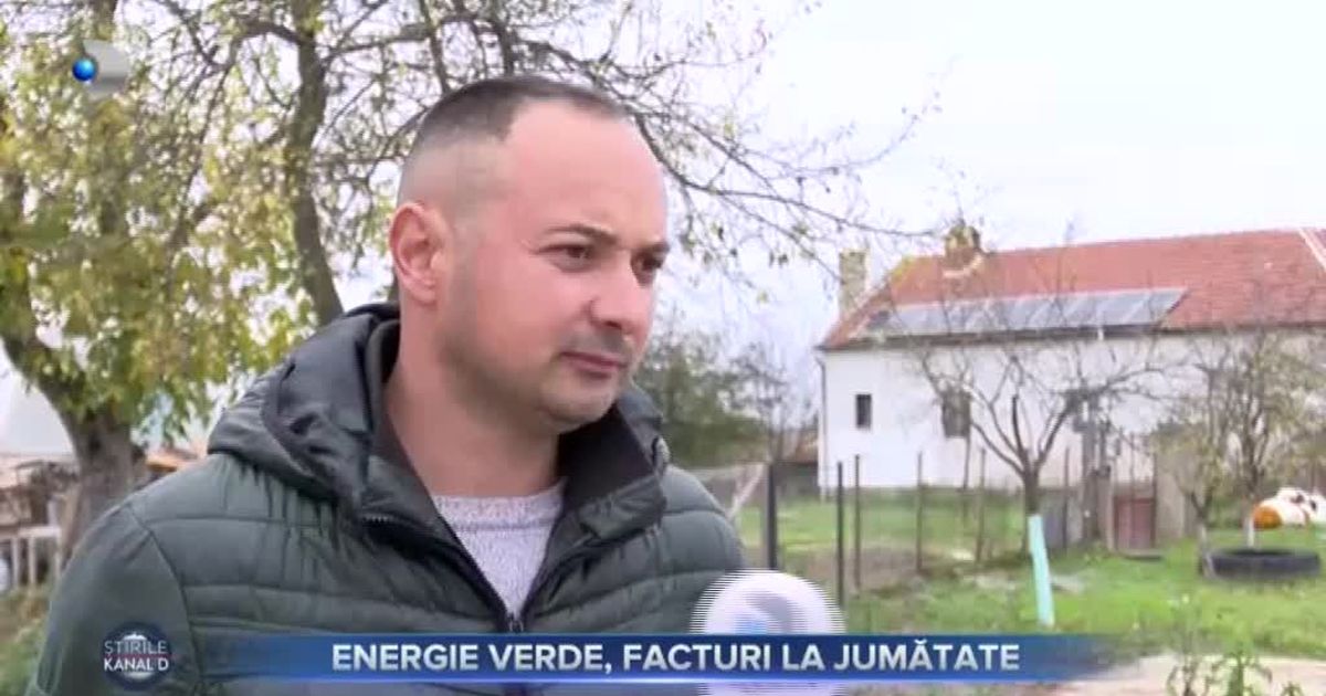 Energie verde, facturi la jumătate - Stirile Kanal D