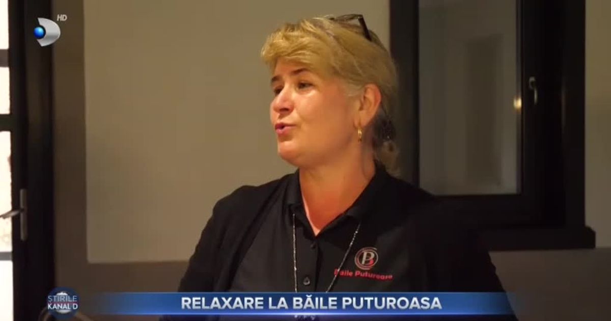 Relaxare la Băile Puturoasa - Stirile Kanal D