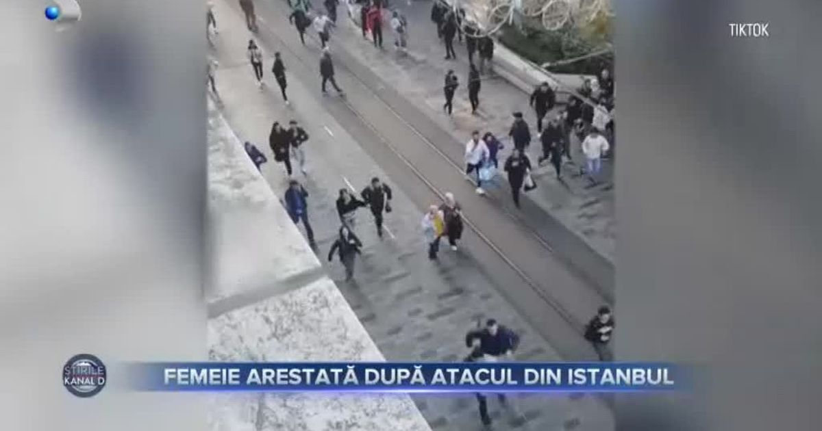 Femeie arestată după atacul din Istanbul - Stirile Kanal D