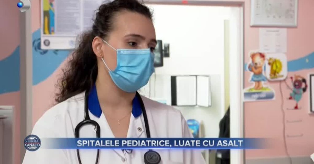 Spitalele pediatrice, luate cu asalt - Stirile Kanal D