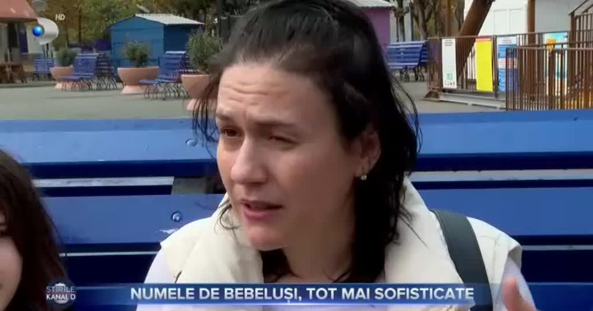 Numele de bebeluși, tot mai sofisticate - Stirile Kanal D
