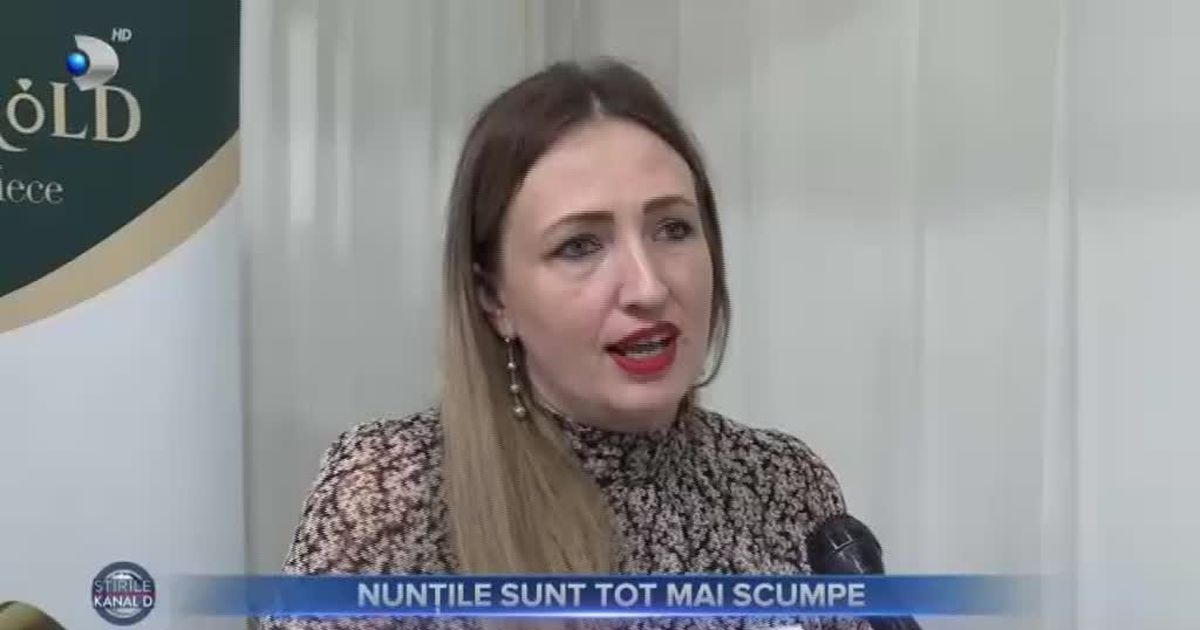 Nunțile sunt tot mai scumpe - Stirile Kanal D