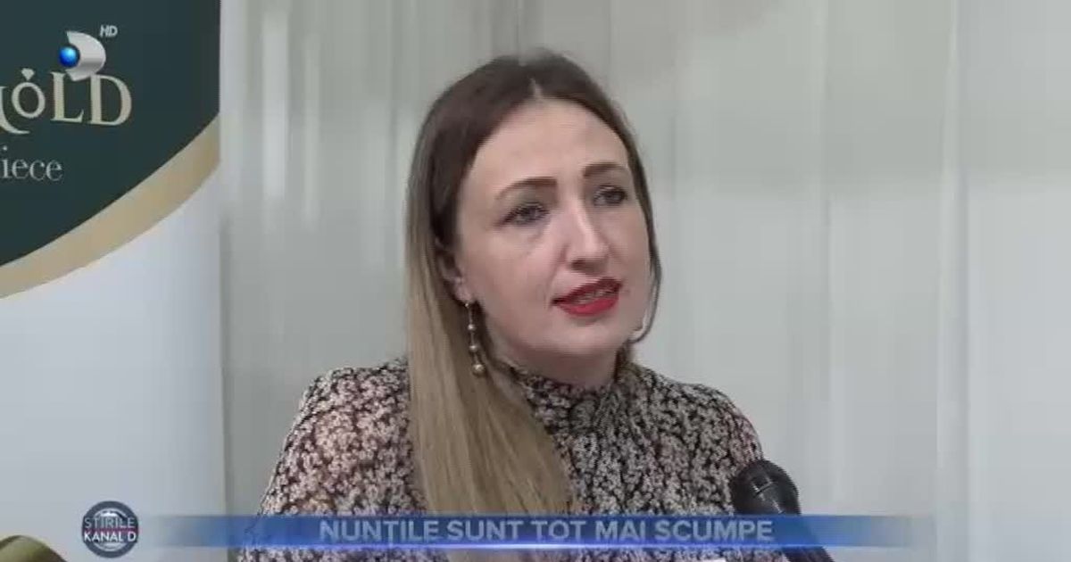 Nunțile sunt tot mai scumpe - Stirile Kanal D