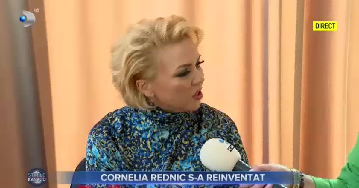 Cornelia Rednic s-a reinventat - Stirile Kanal D
