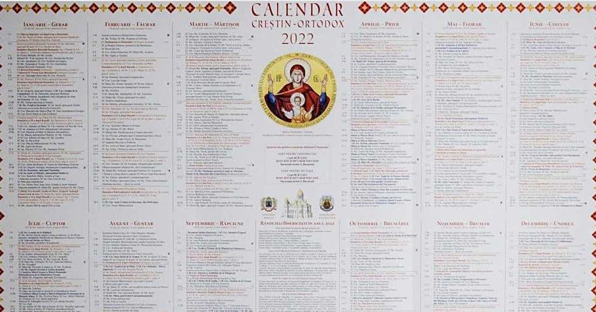 Calendar ortodox decembrie 2022: Sărbătorile legale din ultima lună a ...