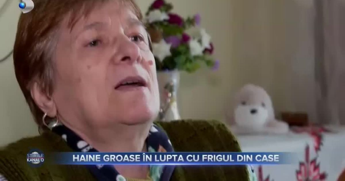Haine groase în lupta cu frigul din case - Stirile Kanal D