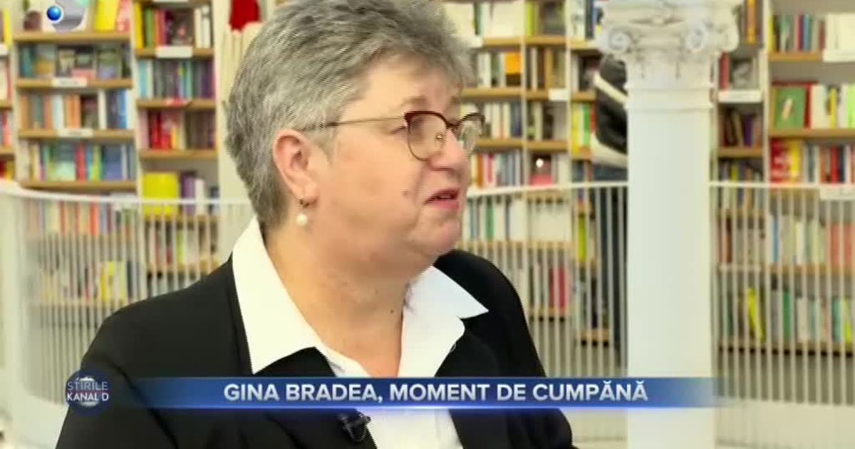 Gina Bradea, o viață ca o poveste - Stirile Kanal D