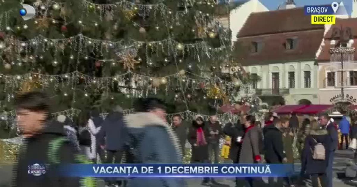 Vacanta de 1 Decembrie continua - Stirile Kanal D