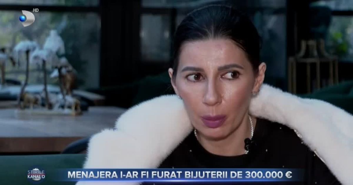 Menajera i-ar fi furat bijuterii de 300 de mii de euro - Stirile Kanal D
