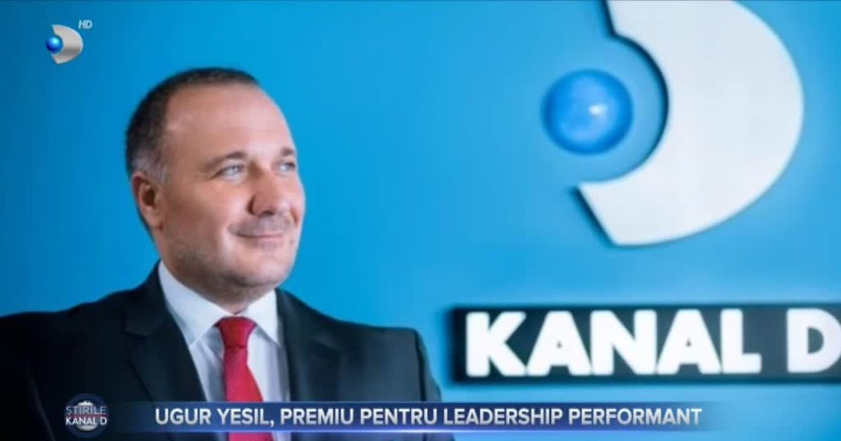 Ugur Yesil, premiu pentru leadership performant - Stirile Kanal D