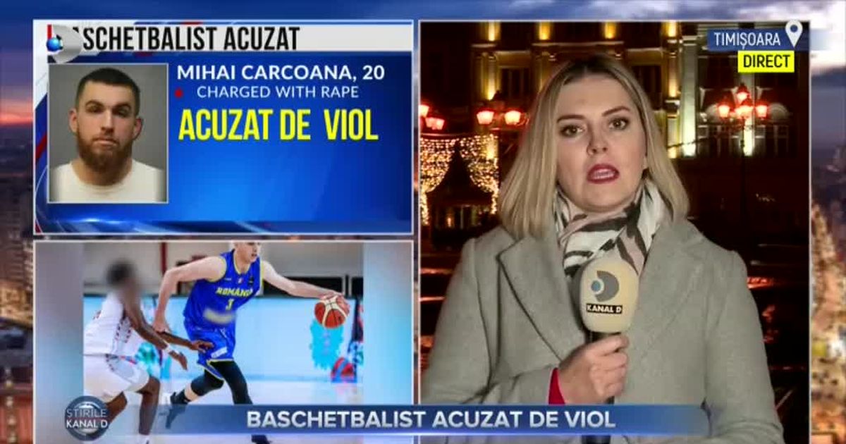 Baschetbalist acuzat de viol - Stirile Kanal D