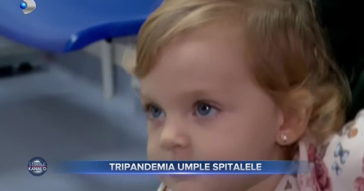 Tripandemia umple spitalele - Stirile Kanal D