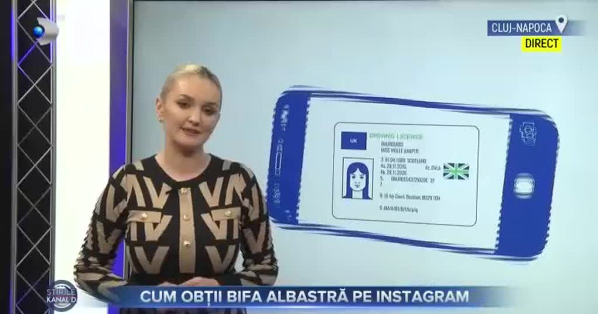 Cum obții bifa albastră pe Instagram - Stirile Kanal D