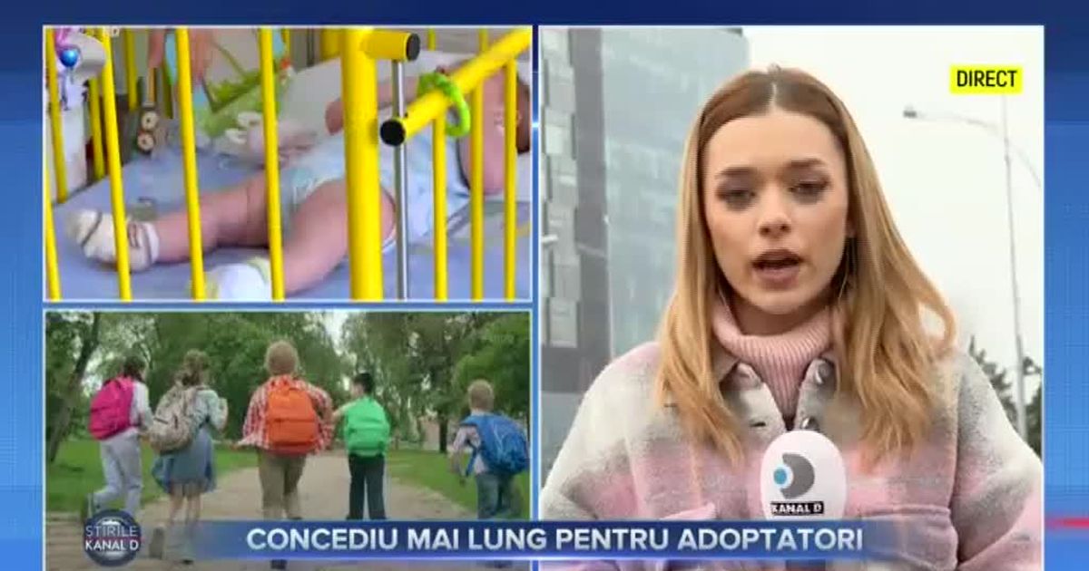 Concediu mai lung pentru adoptatori - Stirile Kanal D
