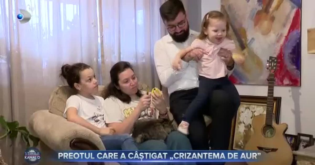 Preotul care a câștigat ”Crizantema de aur” - Stirile Kanal D