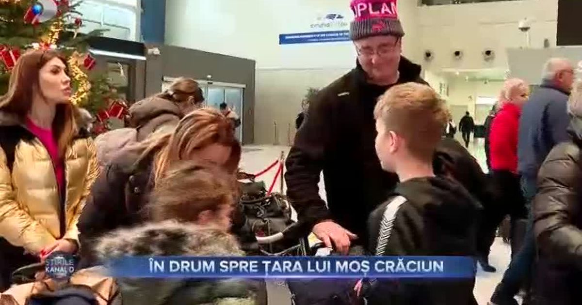 În drum spre țara lui Moș Crăciun - Stirile Kanal D