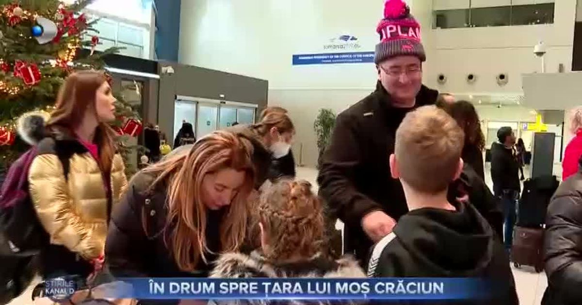 În drum spre țara lui Moș Crăciun - Stirile Kanal D