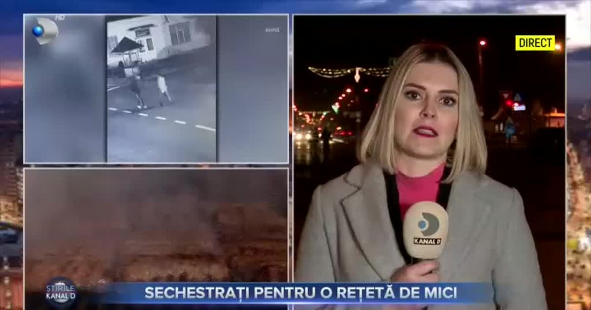 Sechestrați pentru o rețetă de mici - Stirile Kanal D
