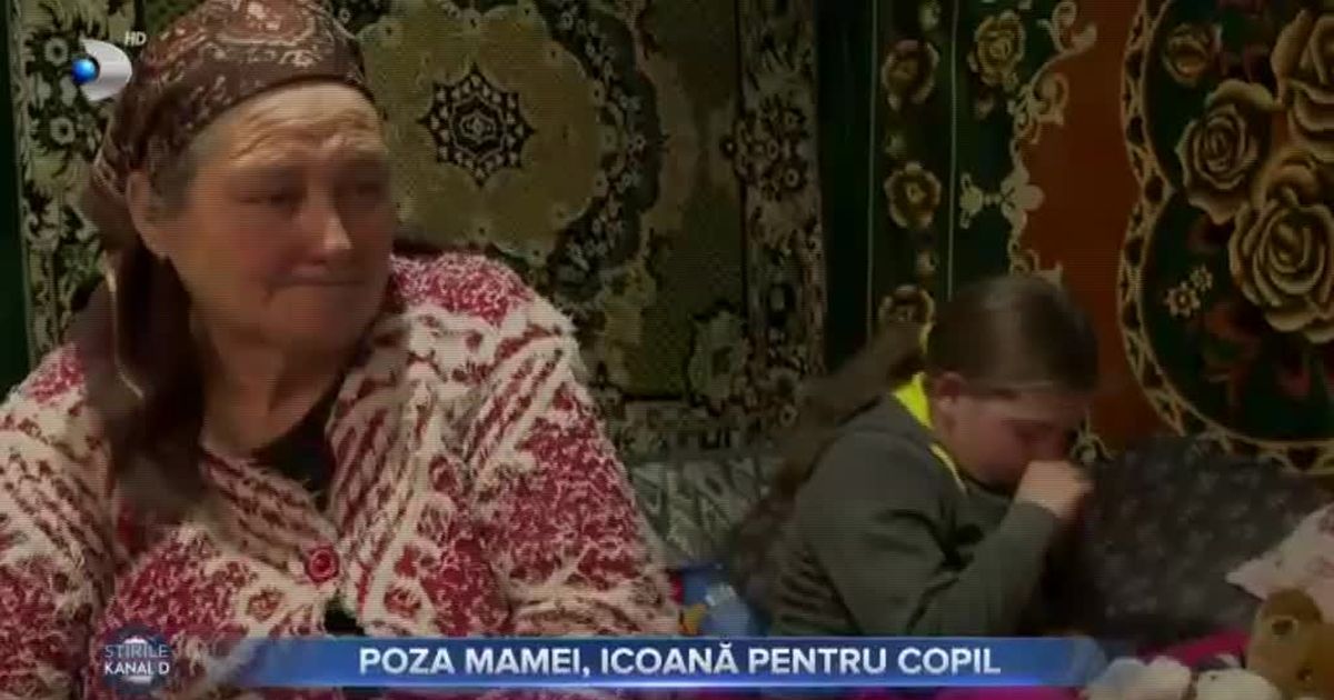 Poza mamei, icoană pentru copil - Stirile Kanal D