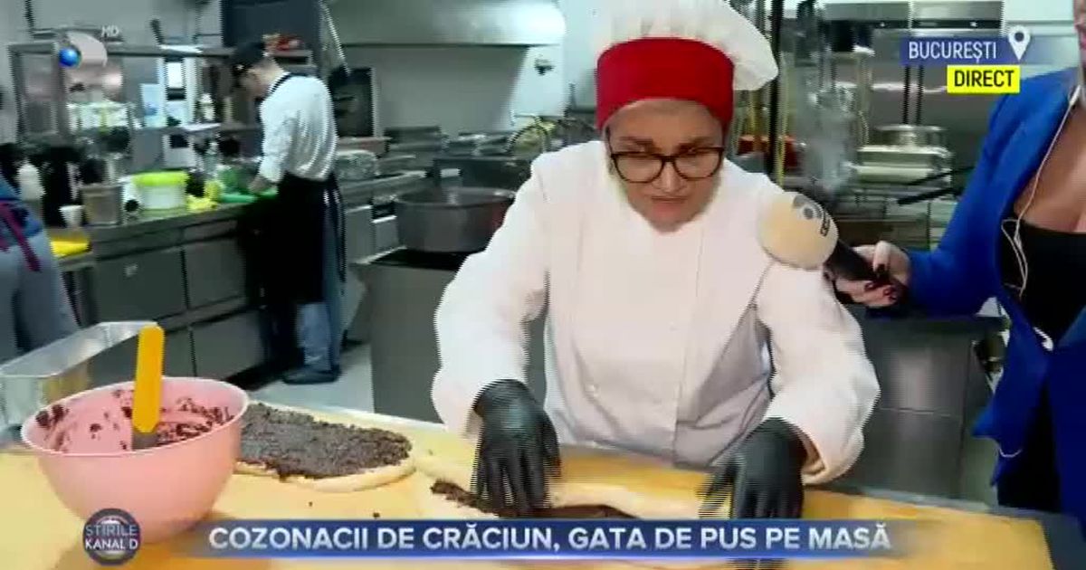 Cozonacii de Crăciun, gata de pus pe masă - Stirile Kanal D