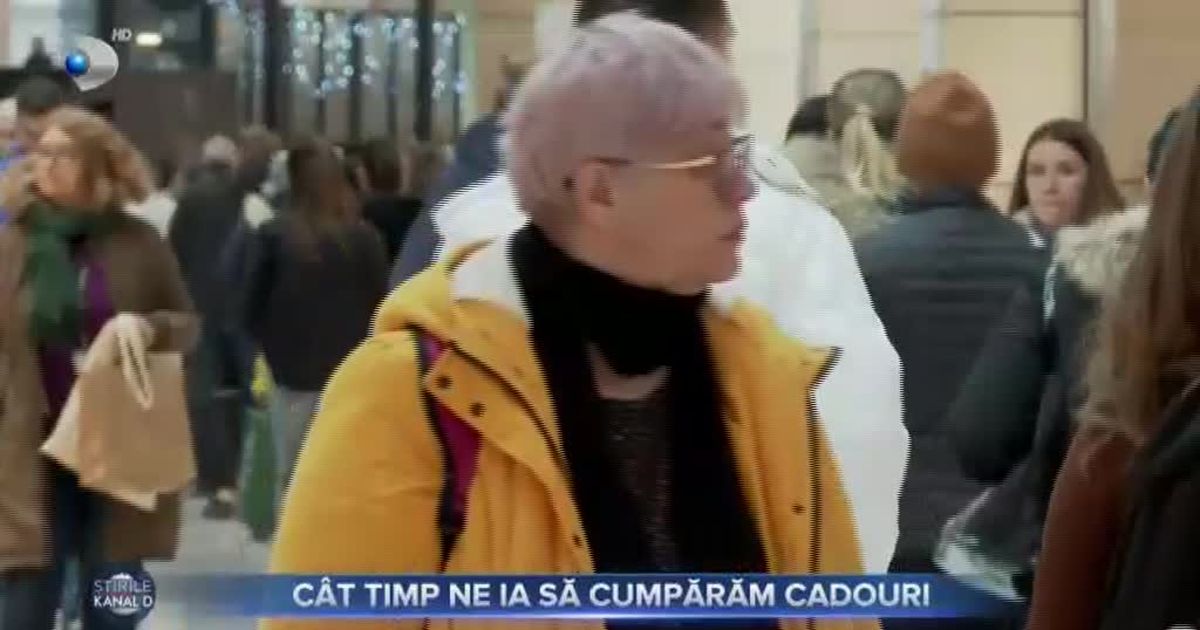 Cât timp ne ia să cumpărăm cadouri - Stirile Kanal D
