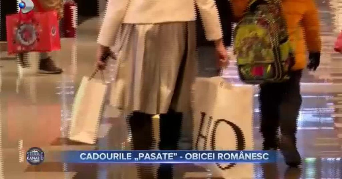 Cadourile ”pasate”- obiceiuri românești - Stirile Kanal D