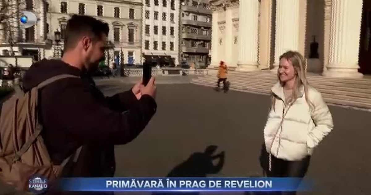 Primăvară în prag de revelion - Stirile Kanal D