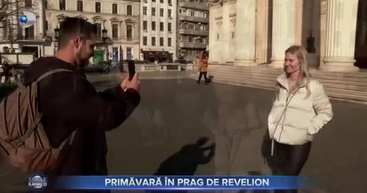 Primăvară în prag de Revelion - Stirile Kanal D