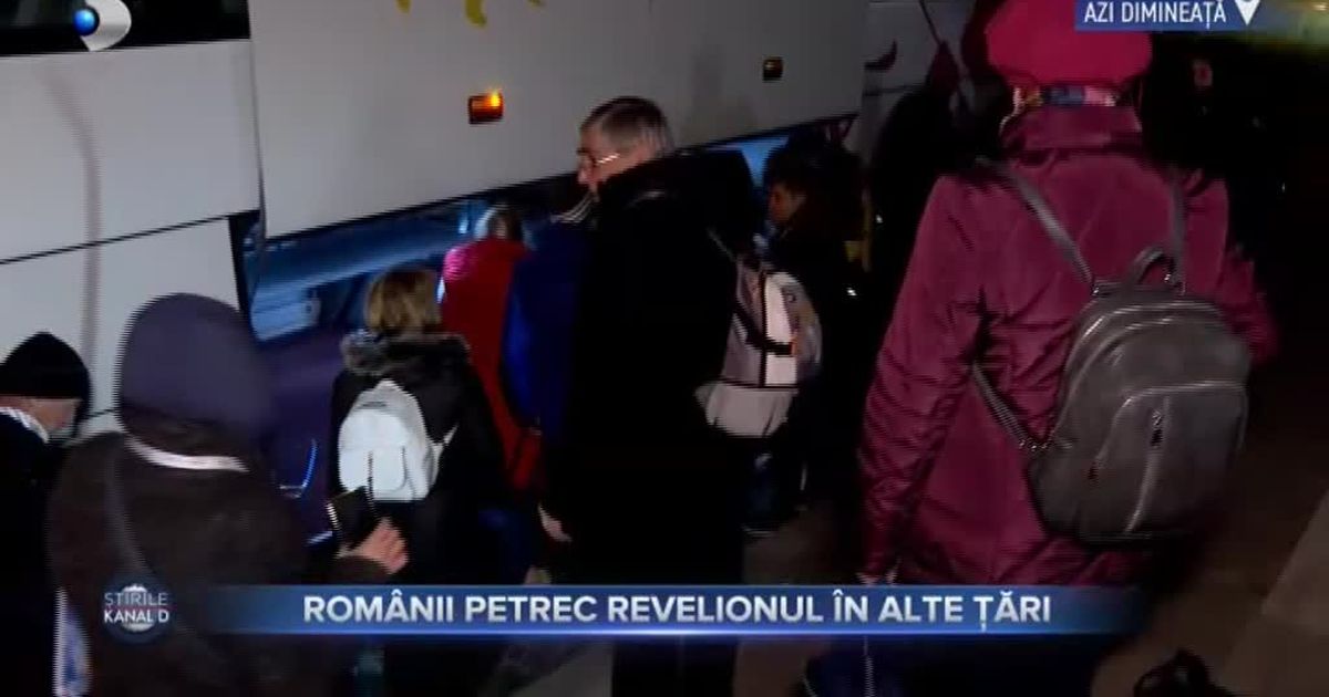 Românii petrec Revelionul în alte țări - Stirile Kanal D