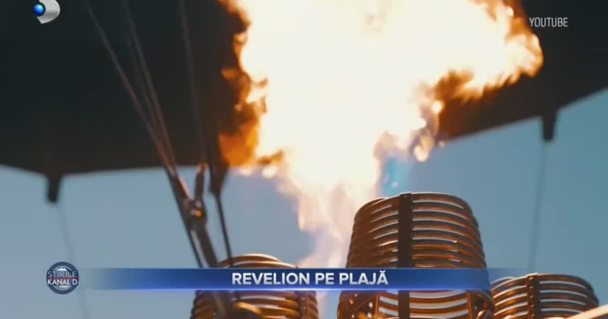 Revelion pe plajă - Stirile Kanal D