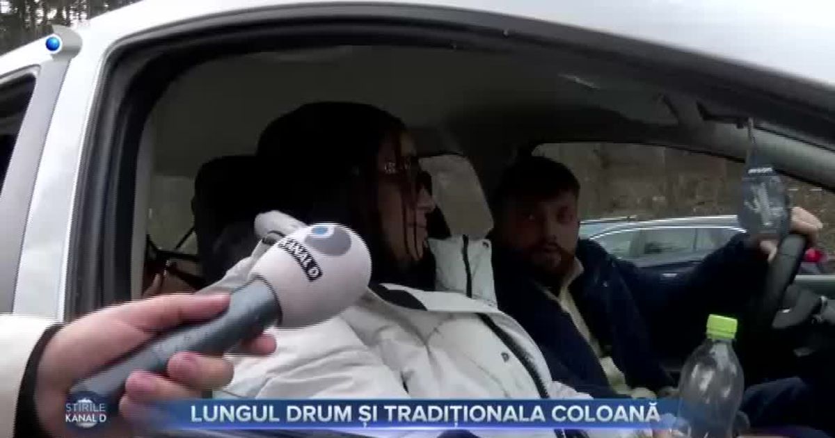 Lungul drum și tradiționala coloană - Stirile Kanal D