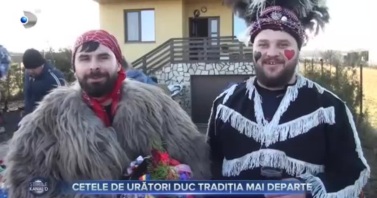 Cetele de urători duc tradiția mai departe - Stirile Kanal D
