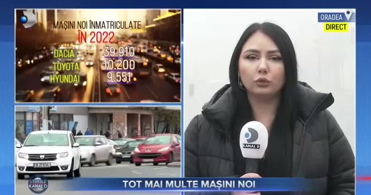Tot mai multe mașini noi - Stirile Kanal D