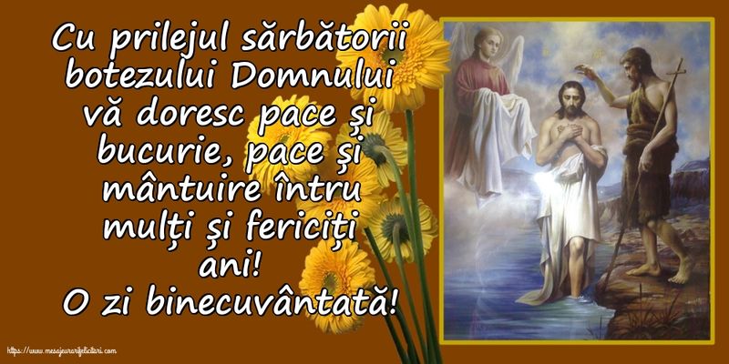 Mesaje de Bobotează 2023. Urări, felicitări și imagini cu text de ...